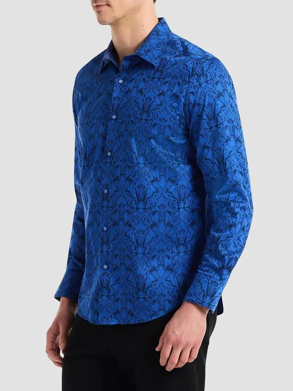 Robert Graham Highland Woven Shirt - Navy