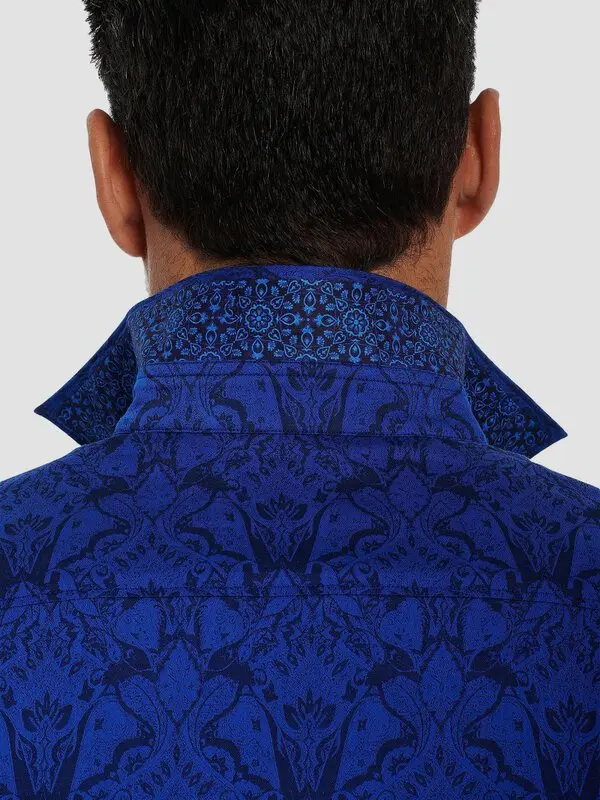 Robert Graham Highland Woven Shirt - Navy
