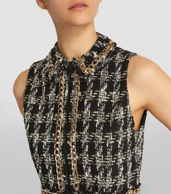 Alice + Olivia Tweed Ellis Mini Dress