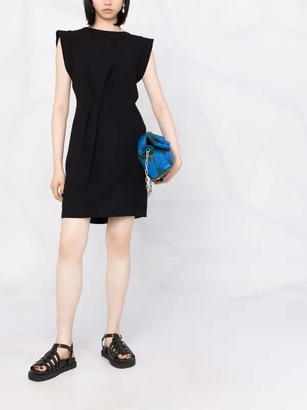 Alberta Ferretti Gathered Detailing Minidress