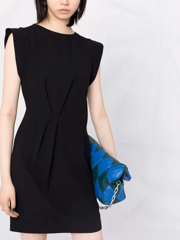 Alberta Ferretti Gathered Detailing Minidress