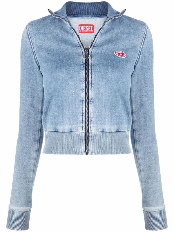 DIESEL® Logo-patch Cropped Jacket
