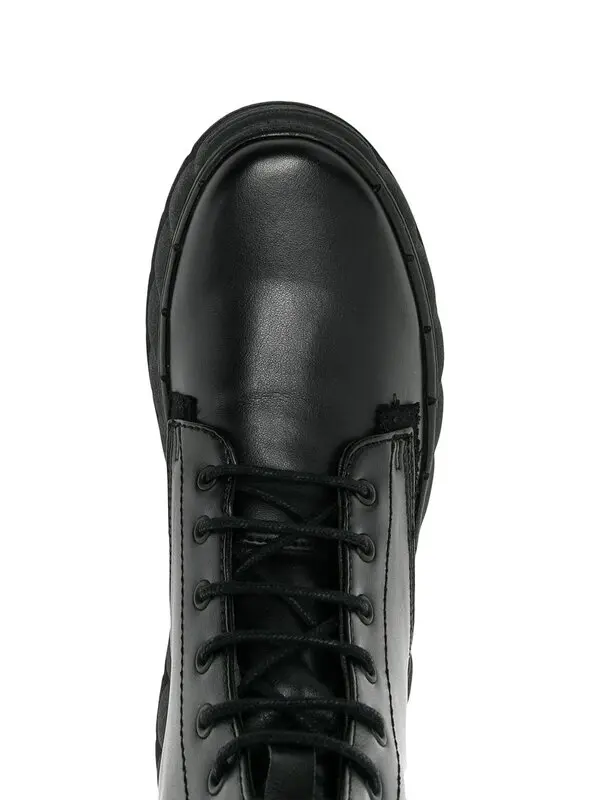 VIRON 1992 Lace-up Leather Boots - Black