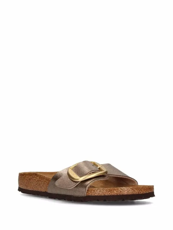 BIRKENSTOCK Madrid Big Buckle Sandals - Neutrals