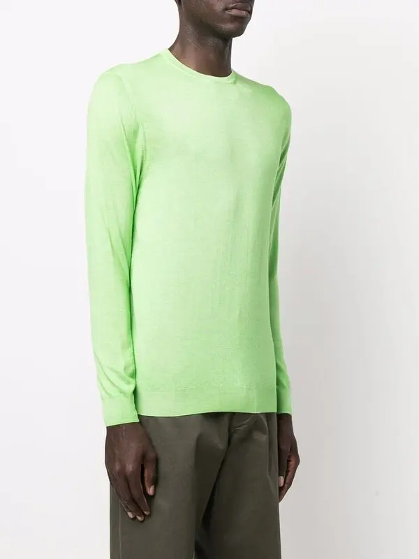 Malo Crew-neck Rib-trimmed Jumper