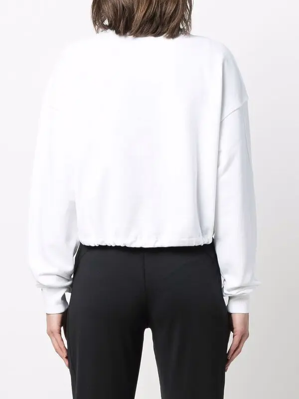 Calvin Klein Logo-print Mock-neck Sweatshirt