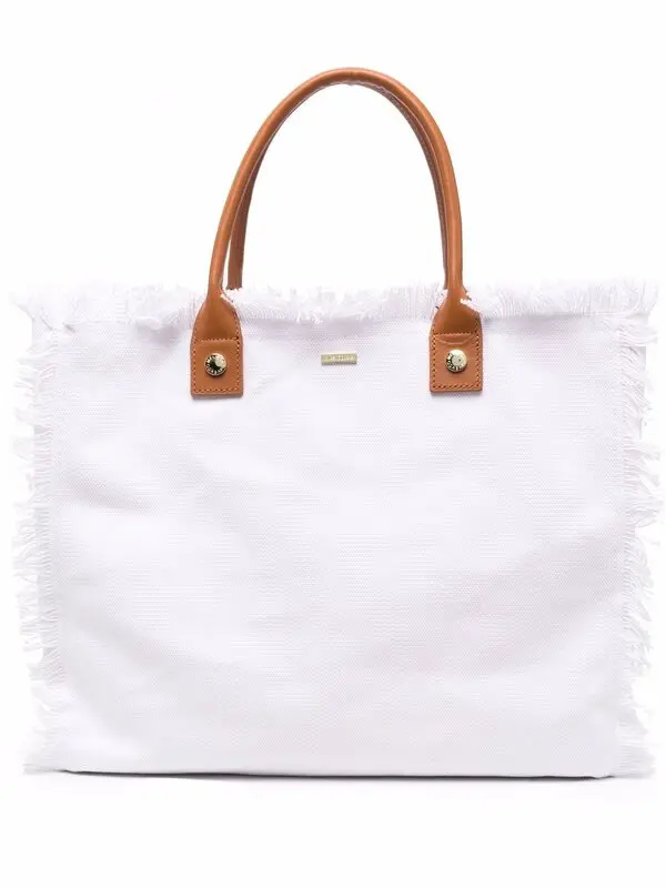Melissa Odabash Ferrat Frayed Tote