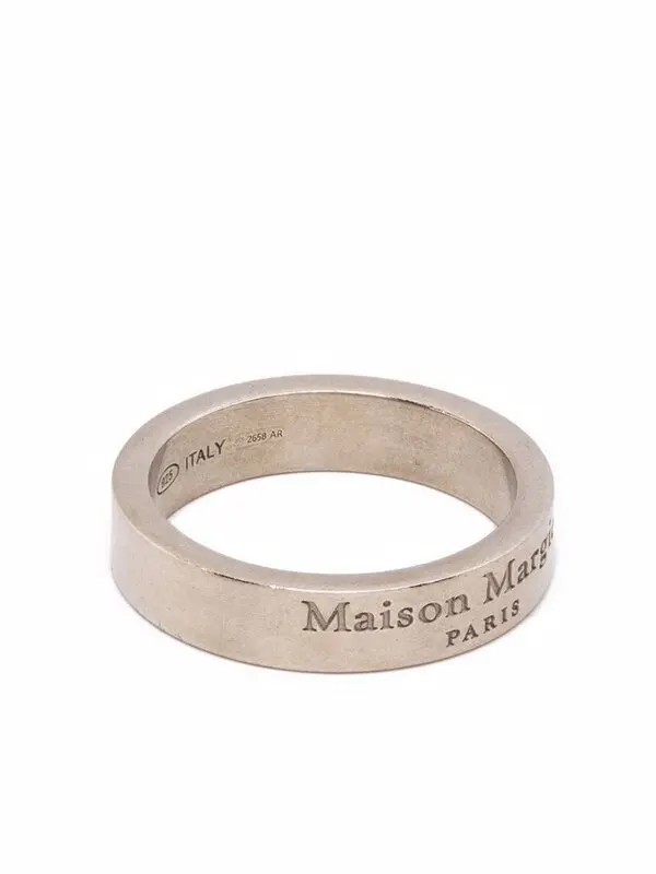 MAISON MARGIELA Engraved Ring - Silver