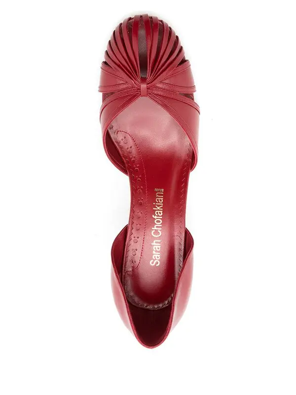 STUDIO CHOFAKIAN Leather Pumps
