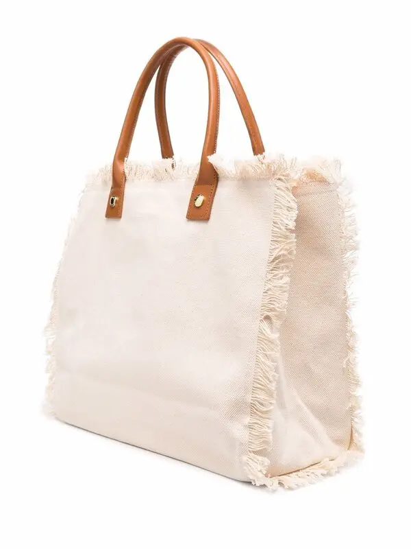 Melissa Odabash Ferrat Frayed Tote Bag