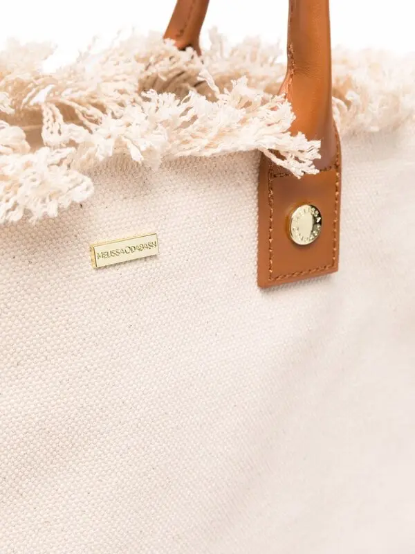 Melissa Odabash Ferrat Frayed Tote Bag