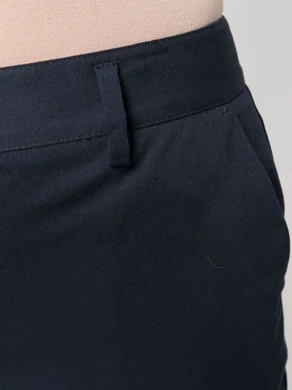 P.a.r.o.s.h Cropped Straight-leg Trousers - Blue