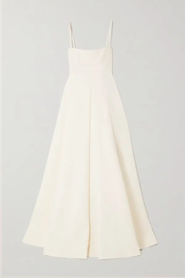 EMILIA WICKSTEAD Oceania Wool-crepe Gown