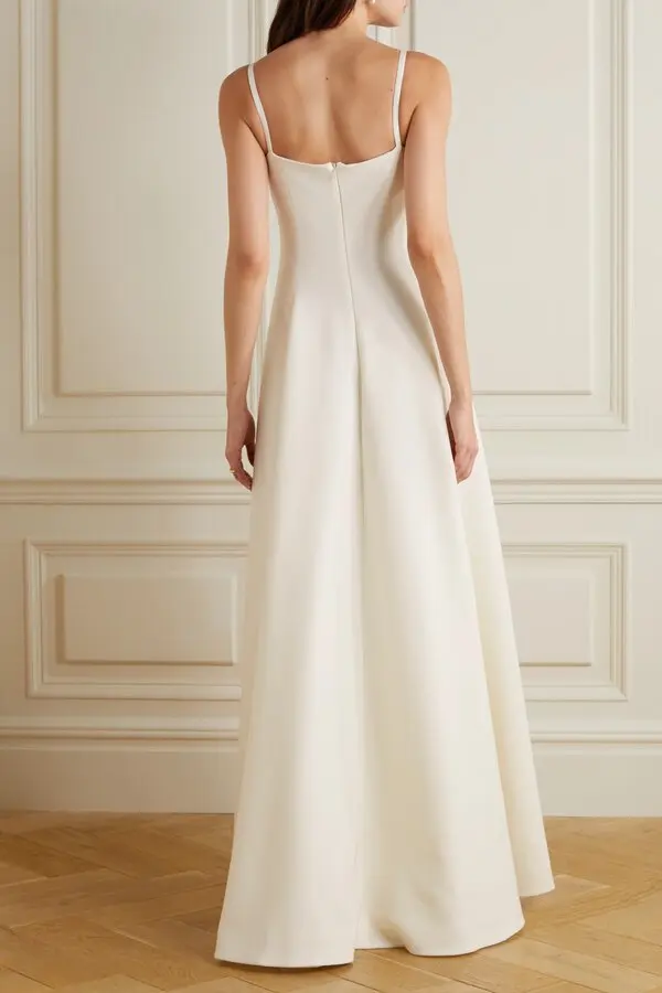 EMILIA WICKSTEAD Oceania Wool-crepe Gown