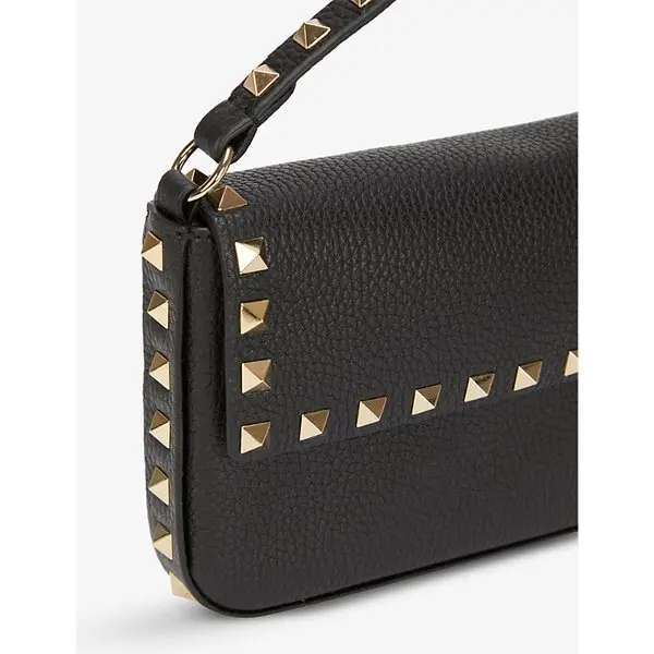 Valentino Garavani Rockstud Leather Cross-body Bag - Nero