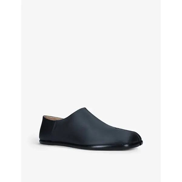 MAISON MARGIELA Tabi Split-toe Satin Flat Shoes