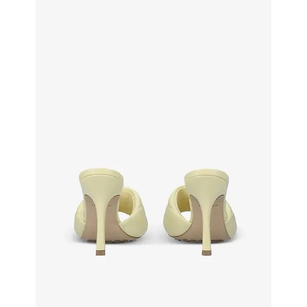 Bottega Veneta Padded Quilted-leather Heeled Mules