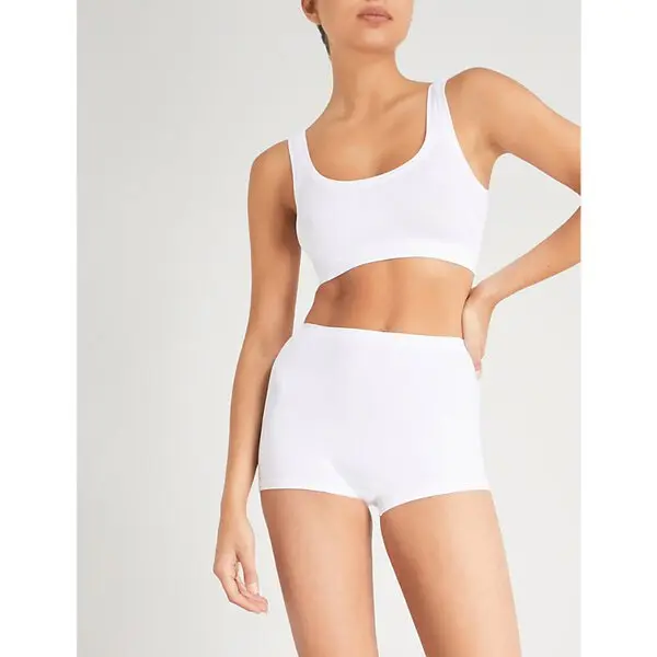Hanro Touch Feeling Stretch-jersey Crop Top
