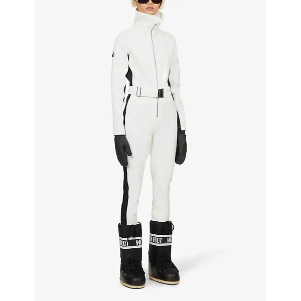 Cordova Striped Slim-fit Stretch-jersey Ski Suit