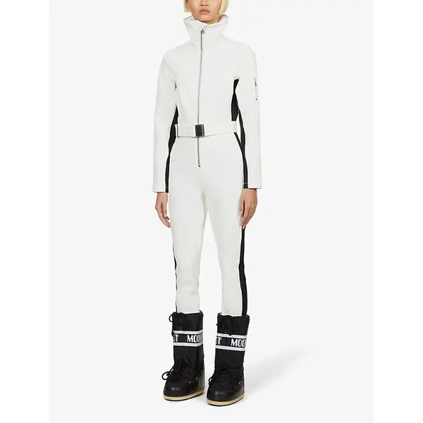 Cordova Striped Slim-fit Stretch-jersey Ski Suit