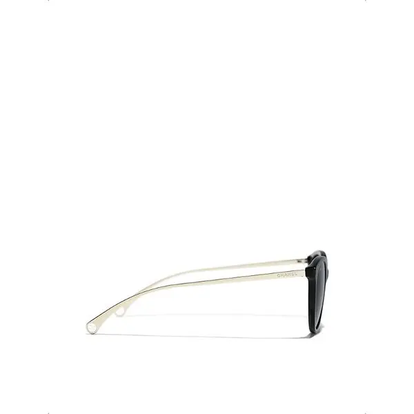 Chanel Ch5459 Cat-eye Acetate And Metal