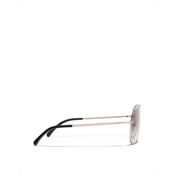 Chanel Aviator Sunglasses - Pink