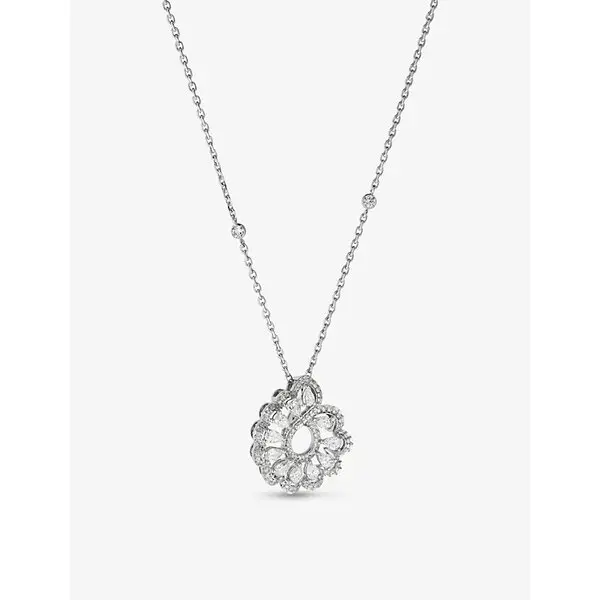 Chopard Precious Lace 18ct White-gold Diamond Pendant Necklace