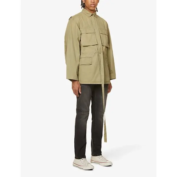 Nudie Jeans Lean Dean Slim-fit Mid-rise Tapered Jeans - Black Eyes