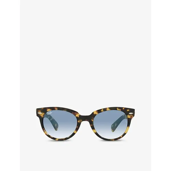 Ray-ban Geometric-frame Acetate Sunglasses - Yellow