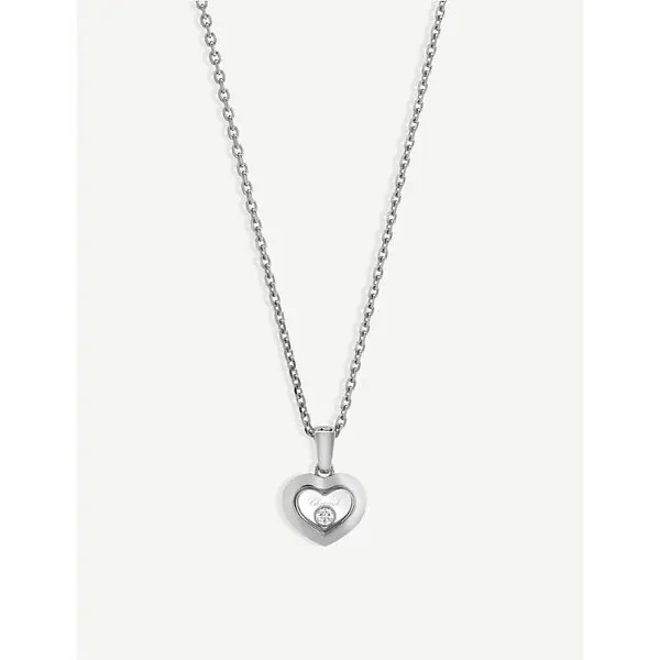 Chopard Happy Diamonds Icons Pendant - White Gold