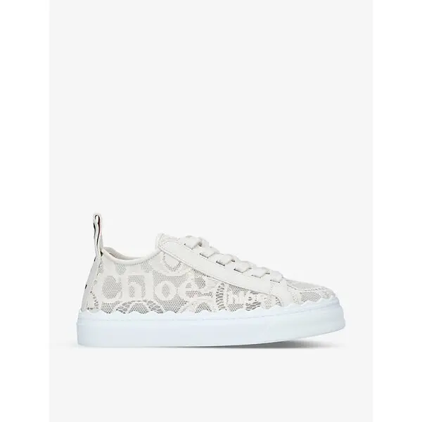 Chloé Low-top Lace Trainers - Beige