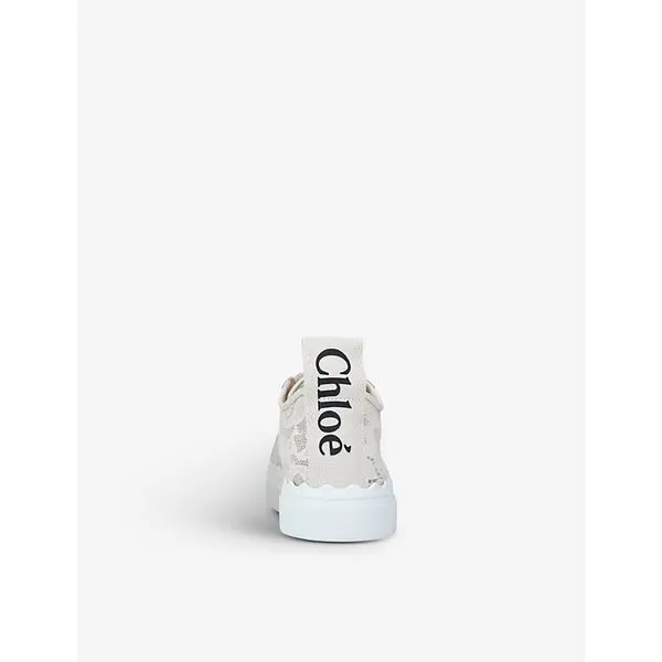 Chloé Low-top Lace Trainers - Beige