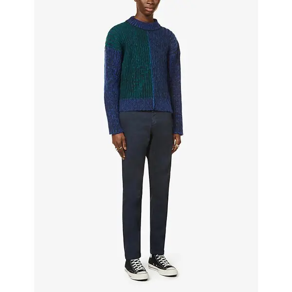 REPLAY Regular-fit Cotton-blend Denim Jeans - Blue