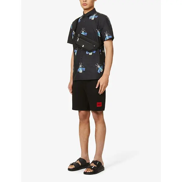 Hugo Relaxed-fit Cotton-jersey Shorts