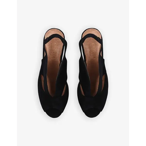 Carvela Arabella Cut-out Suede Sandals