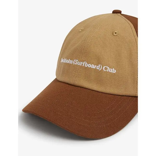 STOCKHOLM SURFBOARD CLUB Logo-embroidered Cotton Baseball Cap