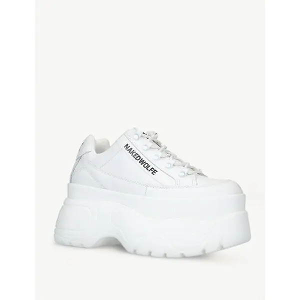 NAKED WOLFE Sprinter Leather Trainers
