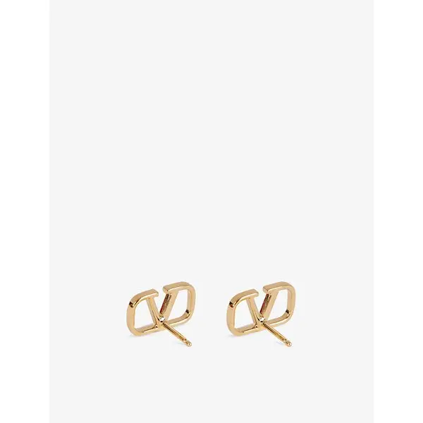 Valentino Garavani Vlogo Stud Earrings