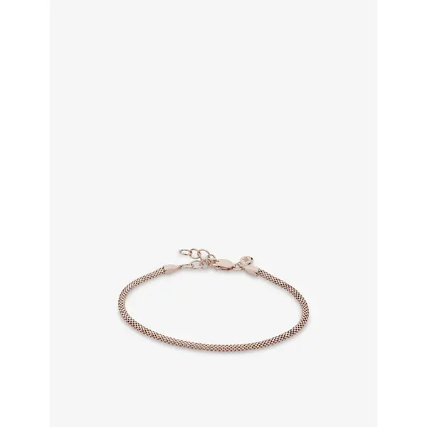 Monica Vinader Heirloom Recycled 18ct Rose -plated Vermeil Sterling-silver Bracelet - Gold