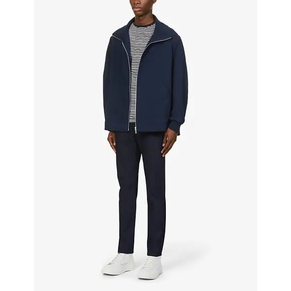 Emporio Armani Micro Dot Regular-fit Slim-leg Jeans