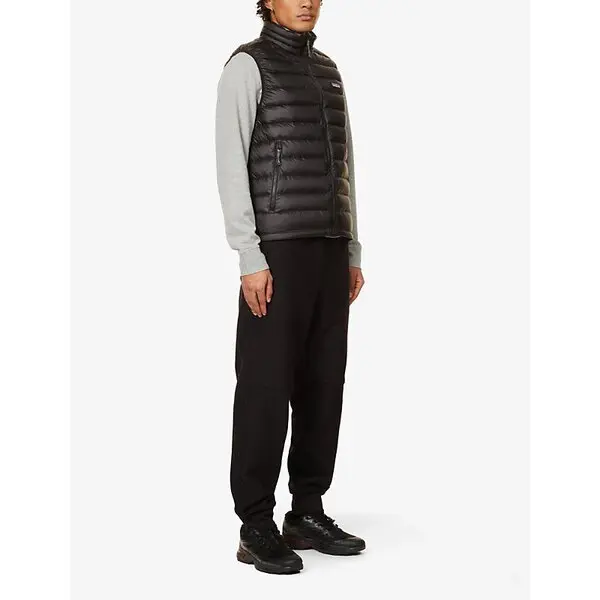 Patagonia Padded High-neck Shell Down Gilet - Black