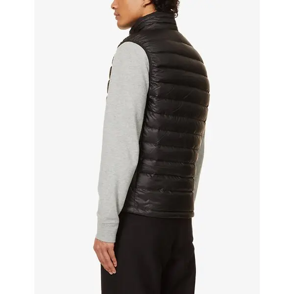 Patagonia Padded High-neck Shell Down Gilet - Black