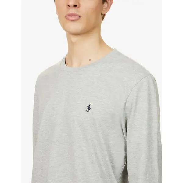 Polo Ralph Lauren Logo-embroidered Relaxed-fit Cotton-jersey T-shirt