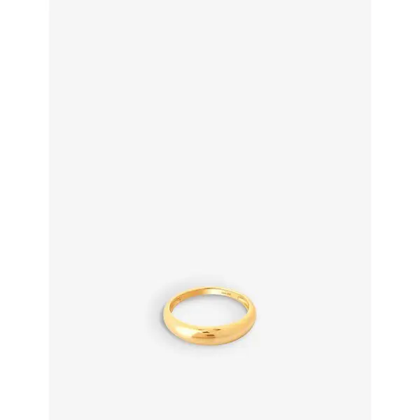 ASTRID & MIYU Essential Dome Ring - Gold