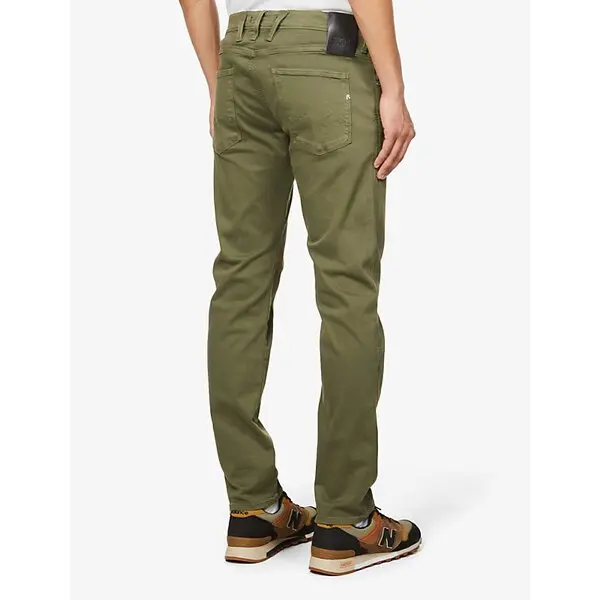 REPLAY Anbass Hyperflex Slim-fit Stretch-denim Jeans