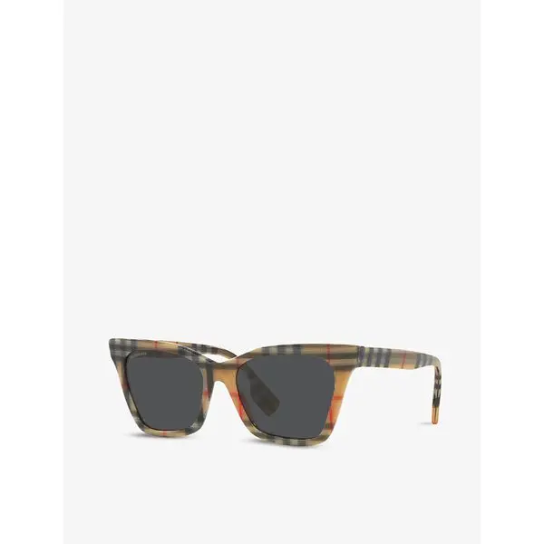 Burberry Be4346 Elsa Irregular Sunglasses - Brown