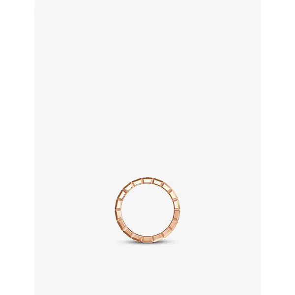 Chopard Ice Cube 18ct Rose Gold Diamond Ring