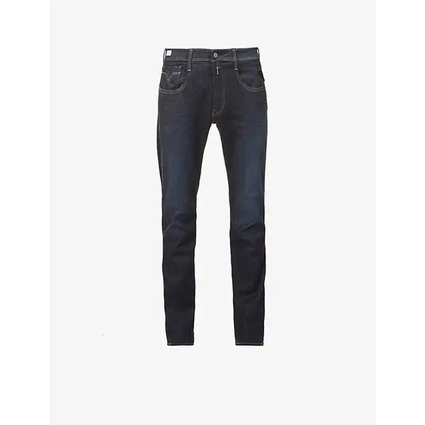 REPLAY Anbass Hyperflex Re-used Slim-fit Jeans