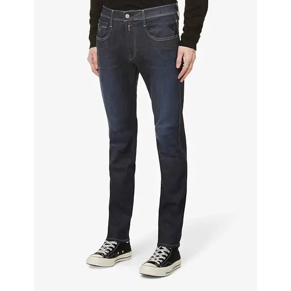 REPLAY Anbass Hyperflex Re-used Slim-fit Jeans