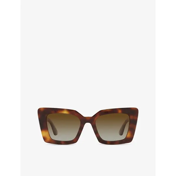 Burberry Daisy Square-frame Sunglasses - Brown